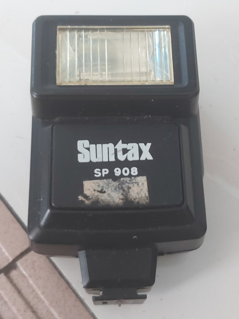 Vintage camera flash light Suntex, Hobbies & Toys, Collectibles ...