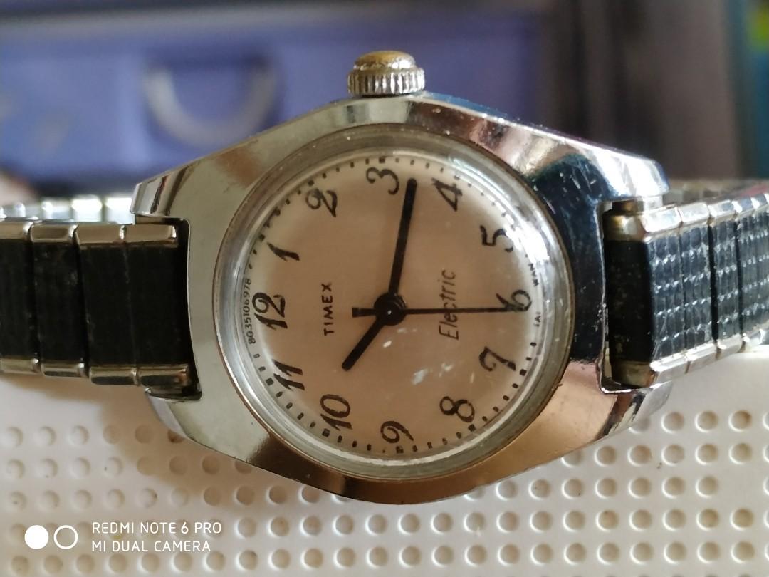 Vintage Timex electric Lady watch, Men's Fashion, Watches & Accessories ...