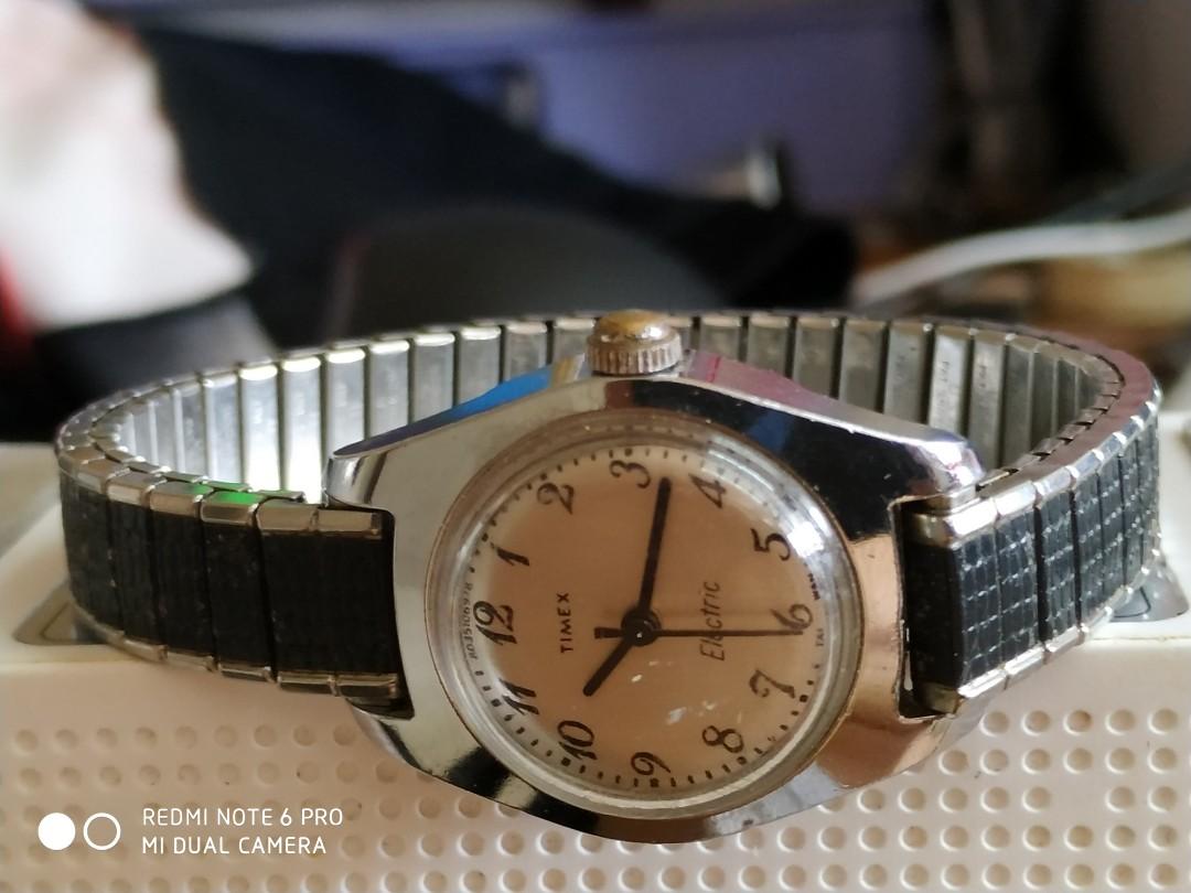 Vintage Timex electric Lady watch, Men's Fashion, Watches & Accessories ...