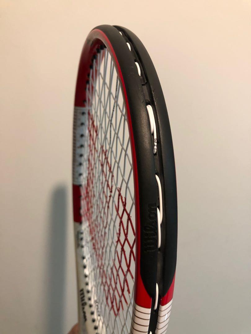 Wilson six one 95s Tennis Racquet, Sports Equipment, Sports & Games ...