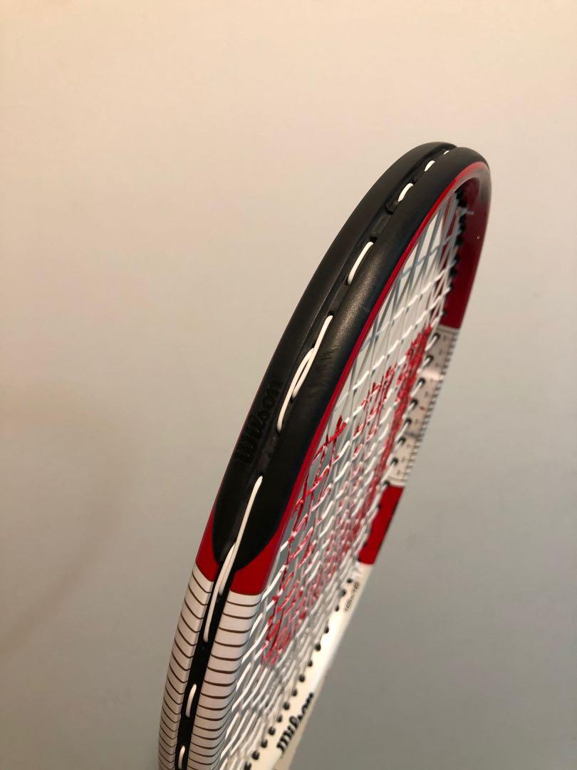 Wilson six one 95s Tennis Racquet, Sports Equipment, Sports & Games ...