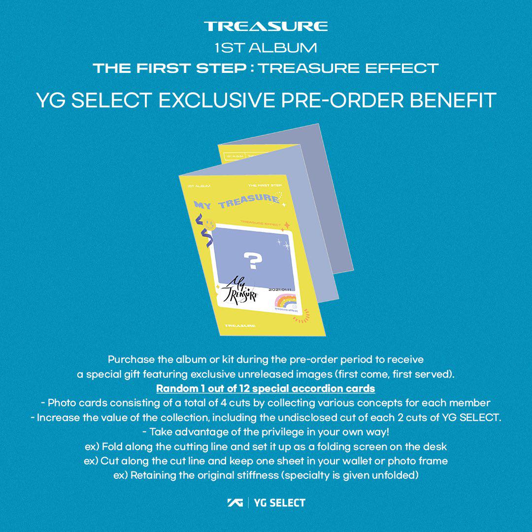 (YG SELECT POB) TREASURE THE FIRST ALBUM: TREASURE EFFECT, Hobbies ...