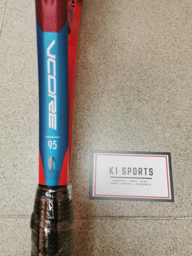Yonex Vcore 95 2021, Sports Equipment, Sports & Games, Racket & Ball ...