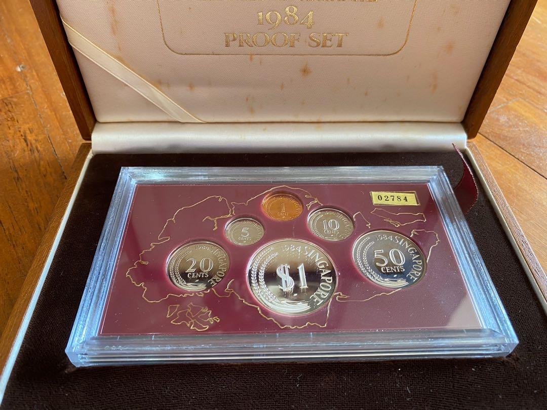 1984 Proof Coin Set 1c - $1, Hobbies & Toys, Memorabilia & Collectibles ...
