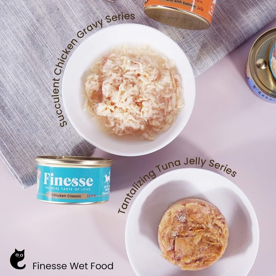 Finesse Cat Food 85g [5 ctns @$115], Pet Supplies, Pet Food on Carousell