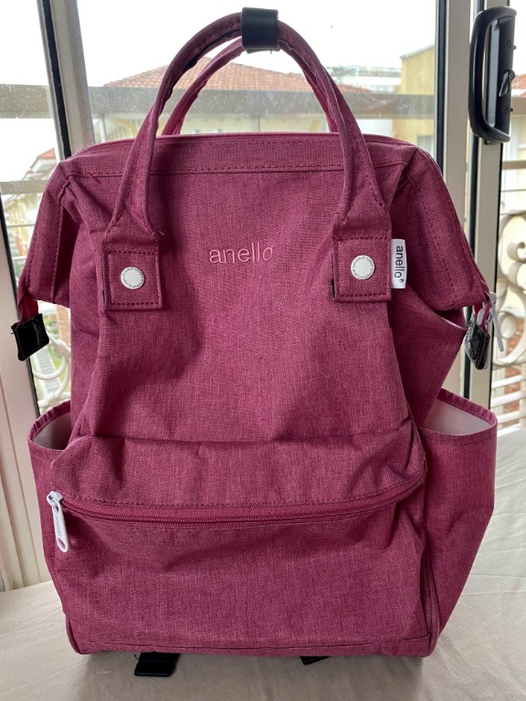 2nd hand Anello Backpack Pink, Babies & Kids, Going Out, Diaper Bags ...