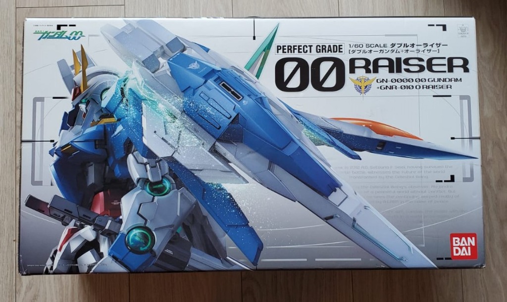 高達系列模型 : PG 1/60 Gundam 00 Rasier (全新), 興趣及遊戲, 玩具 & 遊戲類 - Carousell