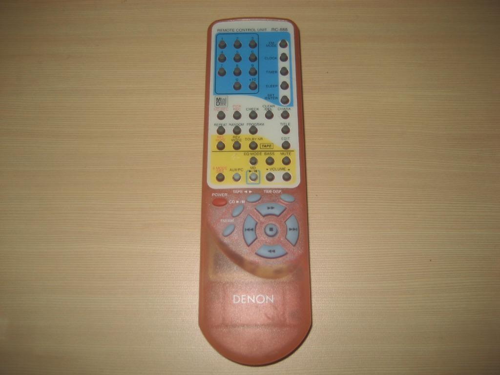 Denon 天龍《 RC861 》 HiFi 音響 Remote 原廠搖控 Denon RC-861 For DM1MD DMT8949 D ...