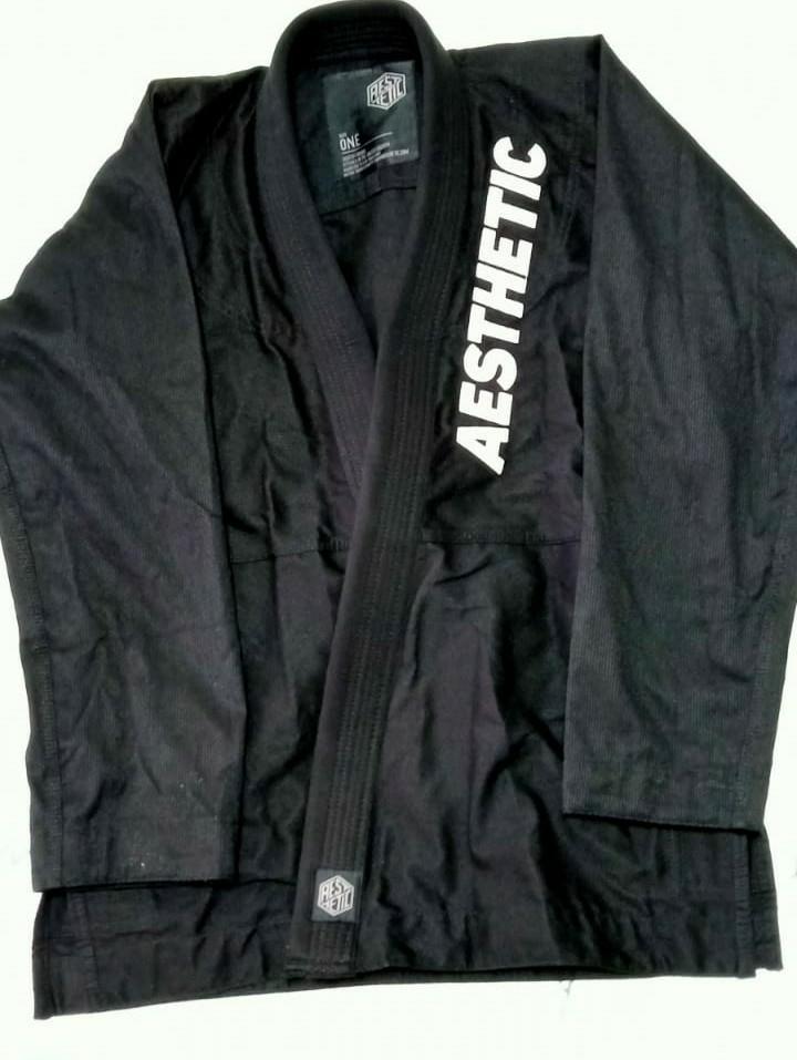 BJJ Gi Aesthetic Ultralite Black Noir A1, Sports Equipment, Sports ...