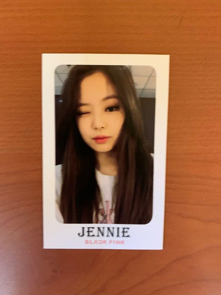 BLACKPINK Jennie photo cards, Hobbies & Toys, Memorabilia ...