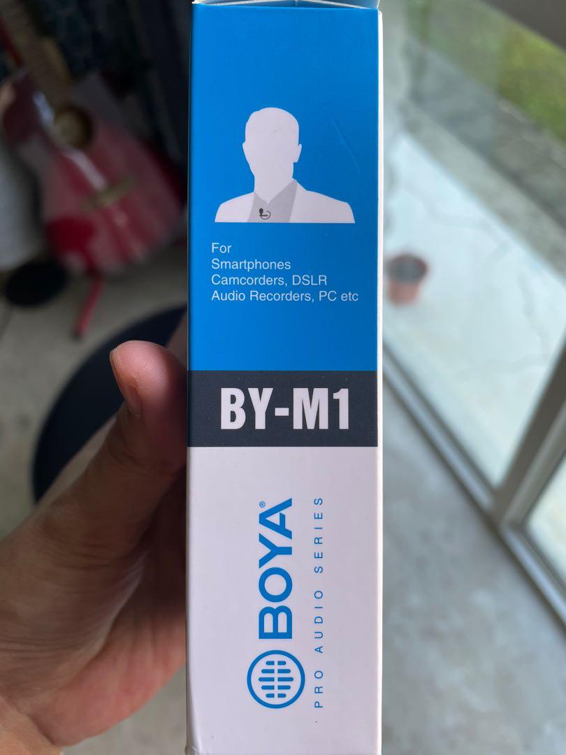 Boya BY-MI Lapel Mic, Audio, Microphones on Carousell