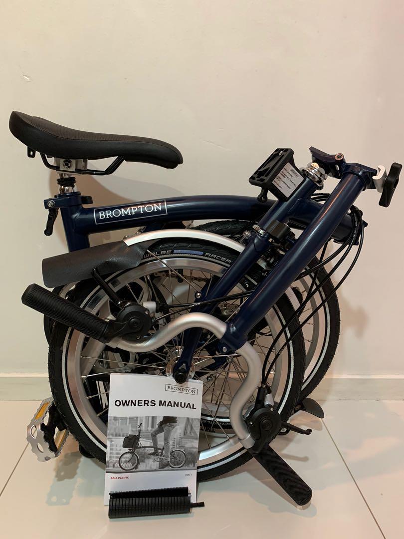 Brand New M6L Brompton Tempest Blue, Sports Equipment, Bicycles & Parts ...