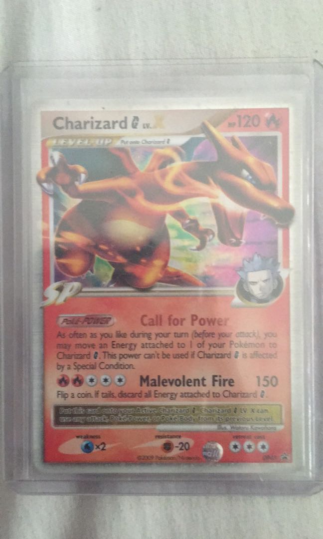 Charizard level X DP45, Hobbies & Toys, Toys & Games on Carousell