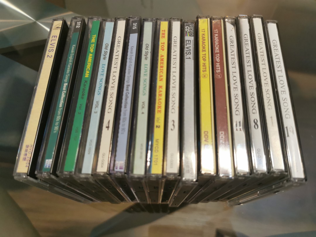 Collection of Karaoke CDs, Hobbies & Toys, Music & Media, CDs & DVDs on ...