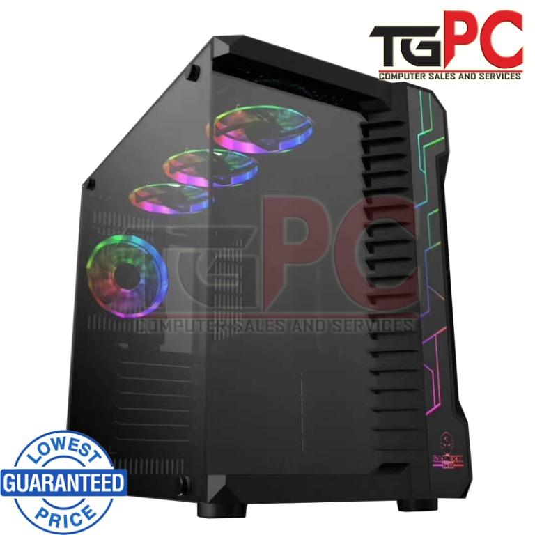 Coolman Robin 3 Gaming Case Tempered Glass Full Tower, Computers & Tech ...