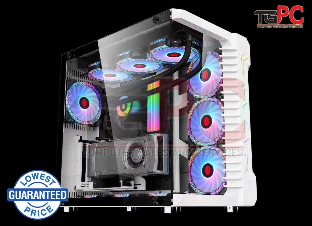 Coolman Robin 3 Gaming Case Tempered Glass Full Tower, Computers & Tech ...