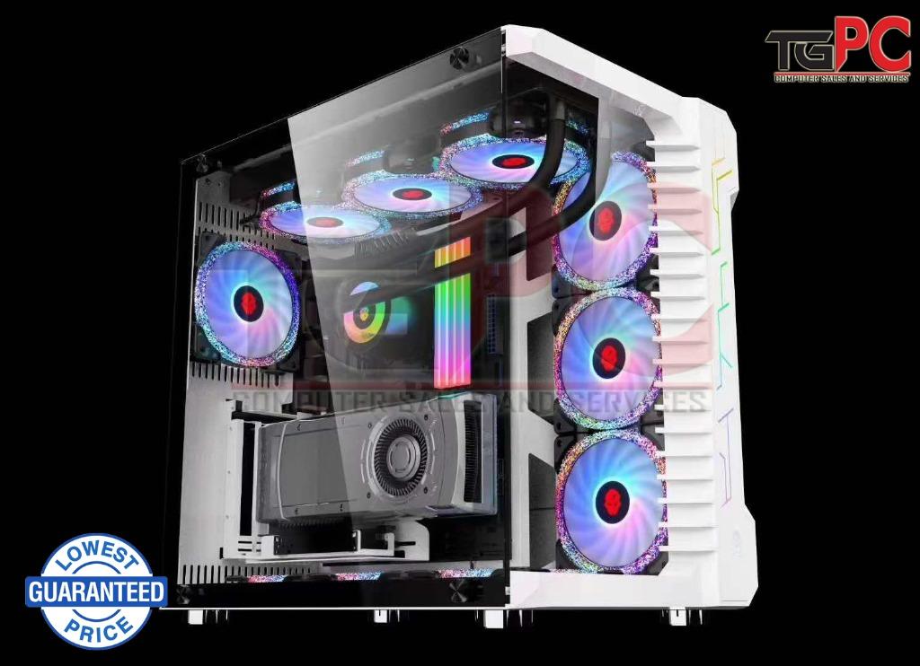 Coolman Robin 3 Gaming Case Tempered Glass Full Tower, Computers & Tech ...