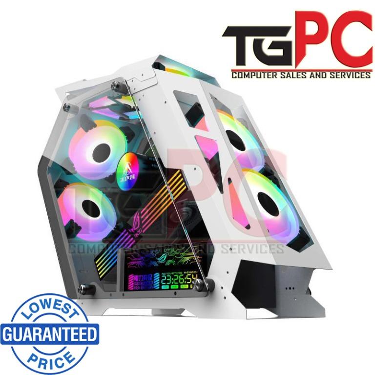 Coolmaxx Cyborg Robot Gaming case Mid tower ATX Tempered Glass ...