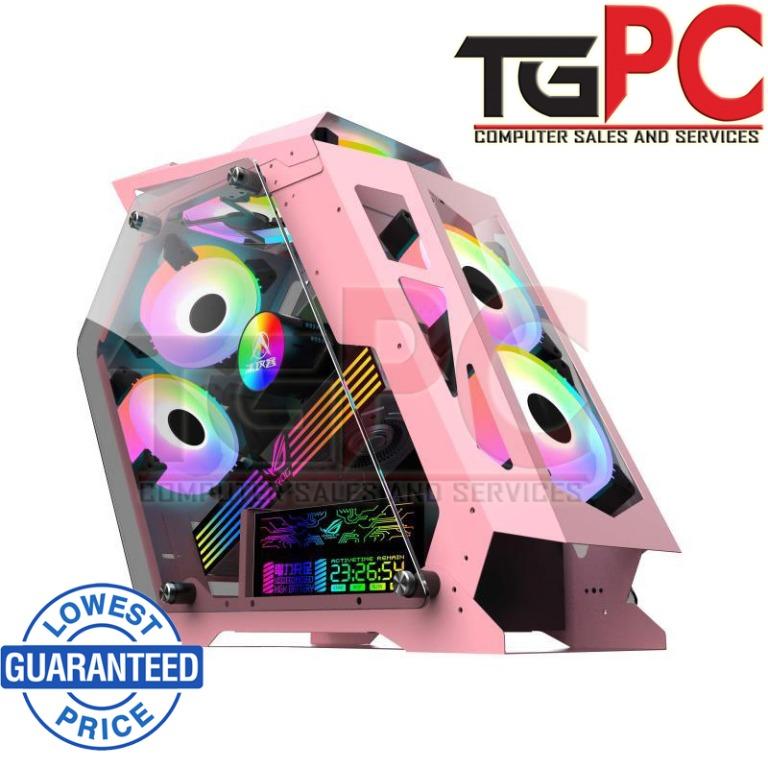 Coolmaxx Cyborg Robot Gaming case Mid tower ATX Tempered Glass ...