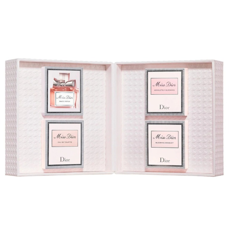 DIOR PERFUME GIFT SET 4 in 1 BOX - 5ml x 4 - PERFUME - WOMEN, Beauty ...