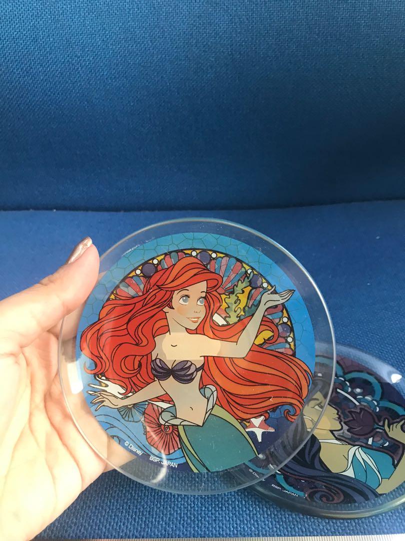 disney princess glass x3, Furniture & Home Living, Kitchenware ...