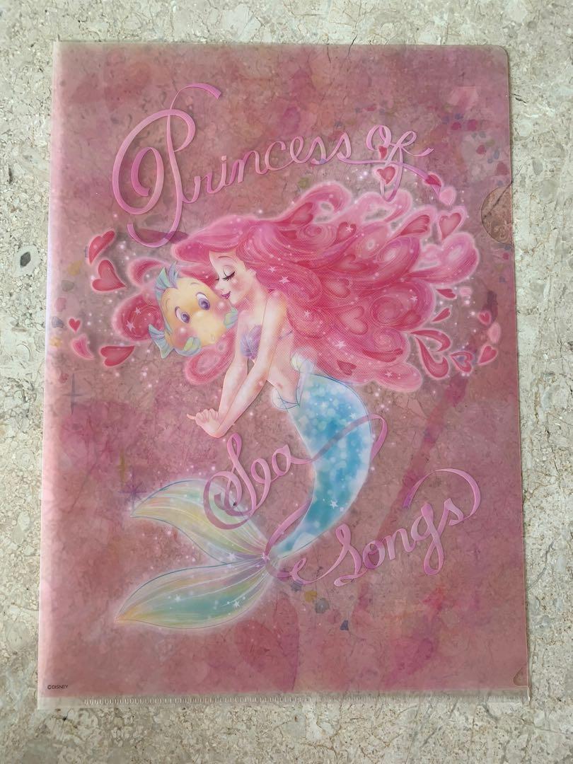 Disney Princess L-shaped Folders, Hobbies & Toys, Stationery & Craft ...
