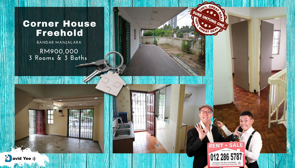 Double Storey Corner House, Property, For Sale on Carousell