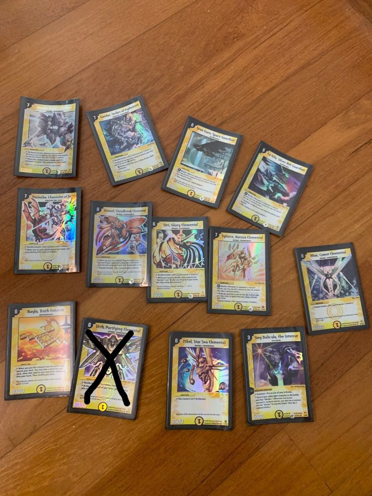 Duel Master Light Foil Cards, Toys & Games, Board Games & Cards on ...