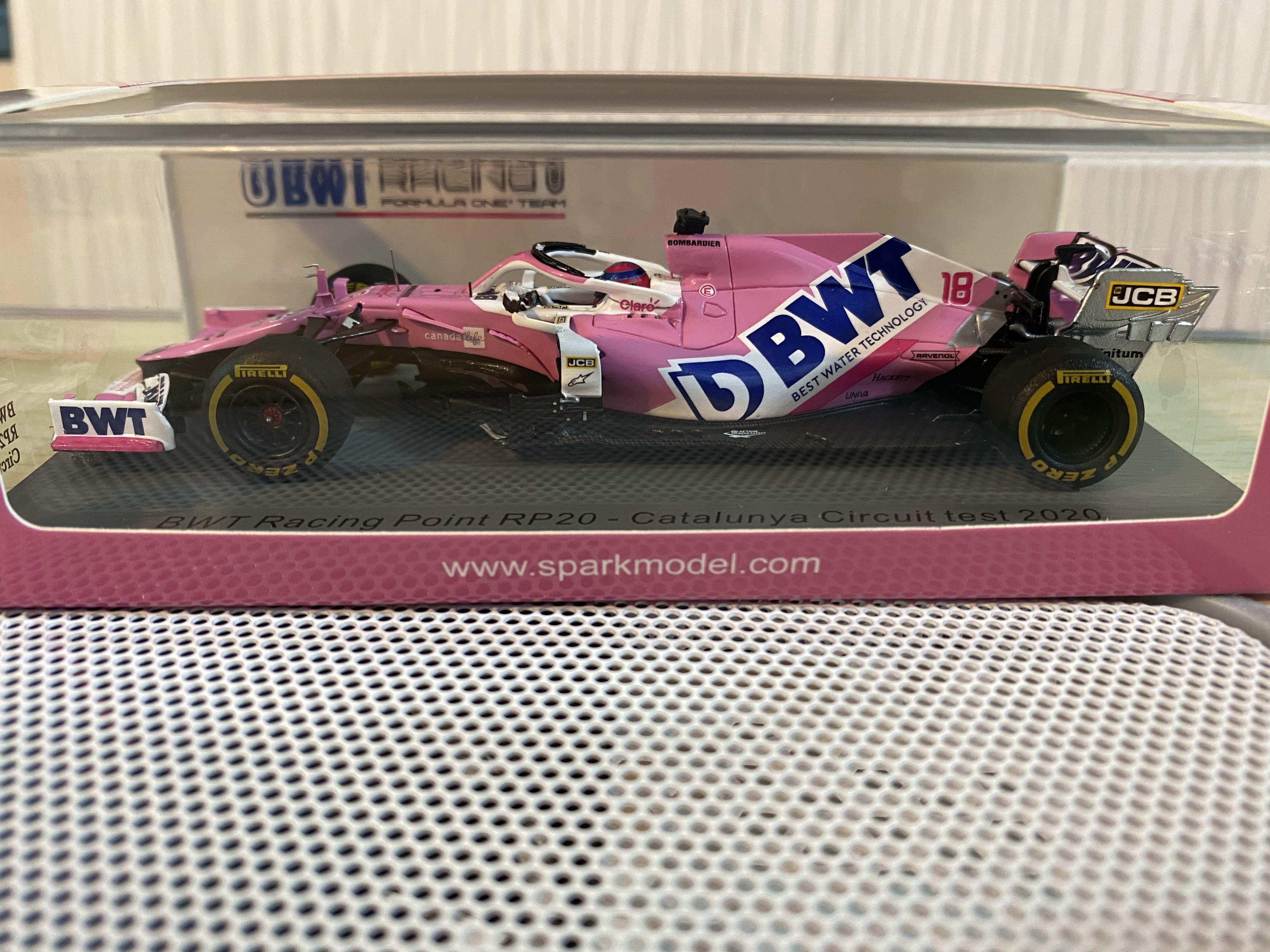 F1 BWT Racing Point RP20 - Catalunya Circuit test 2020 (1:43 scale ...