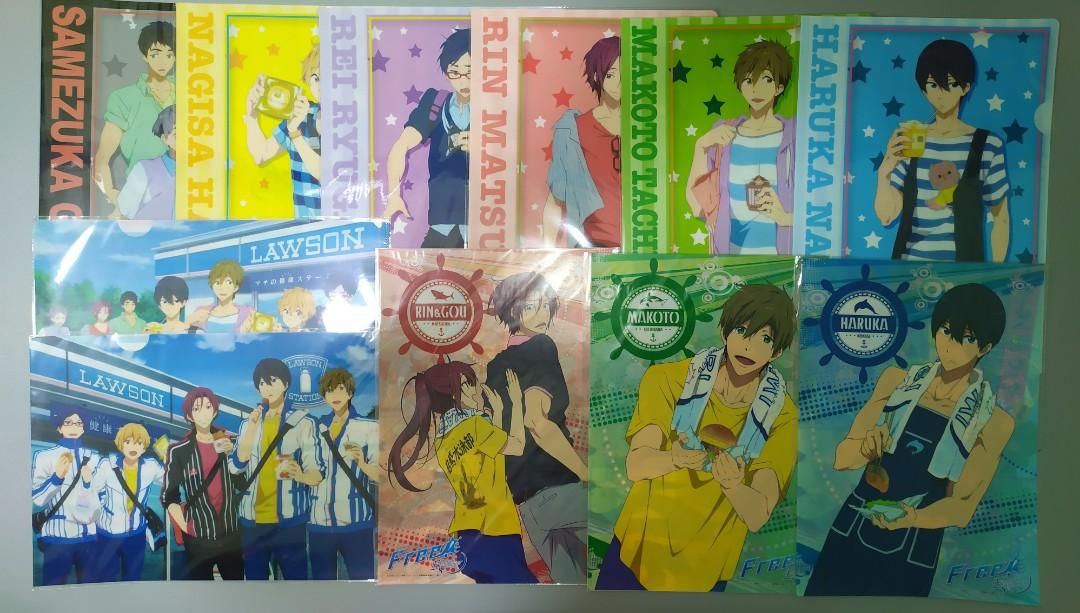 Free! TV Series Anime Clear File Folder Mini Poster Haruka Nanase ...
