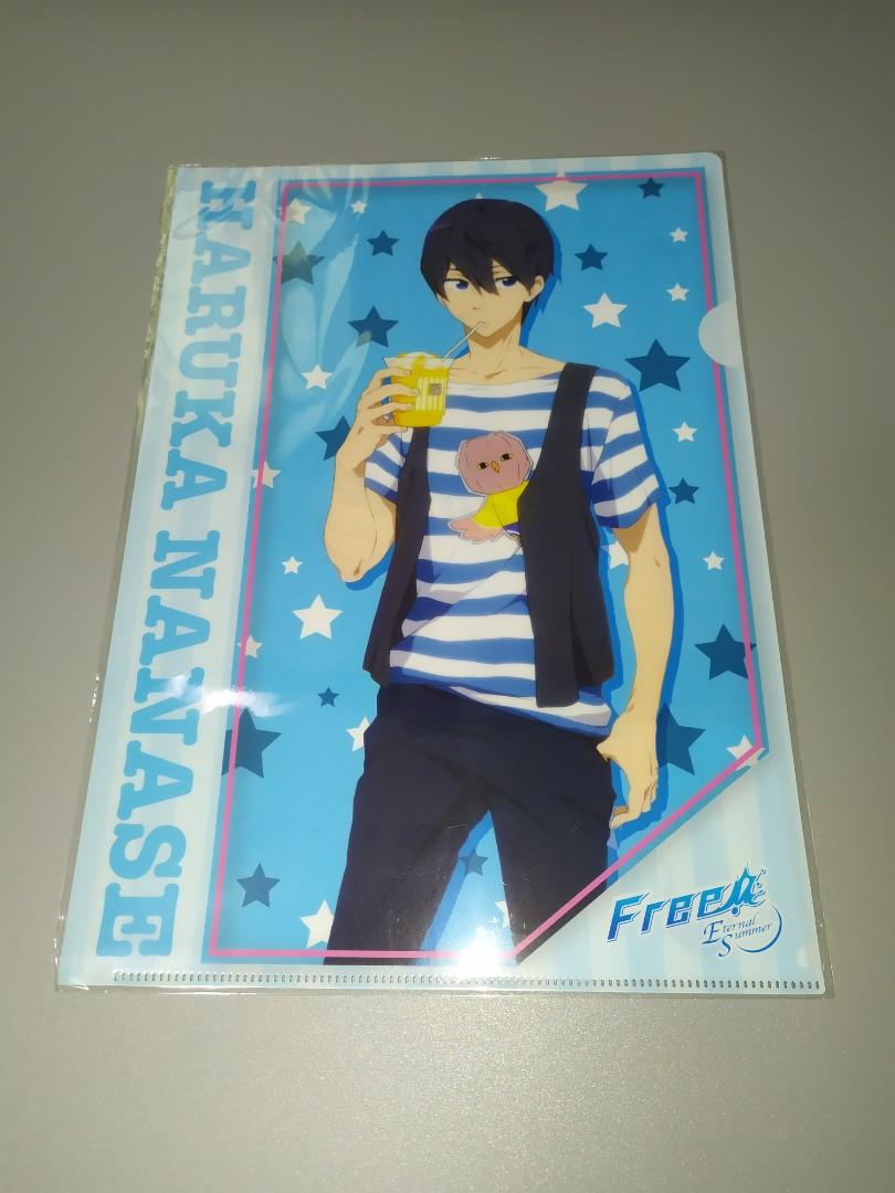 Free! TV Series Anime Clear File Folder Mini Poster Haruka Nanase ...
