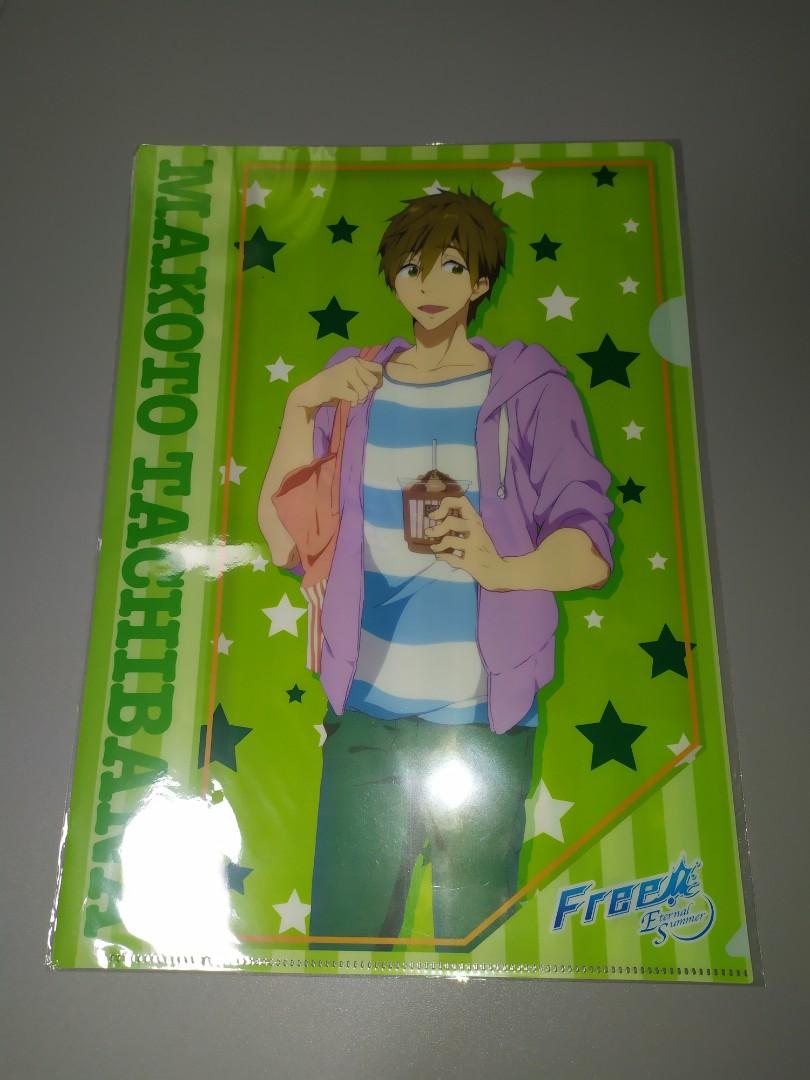 Free! TV Series Anime Clear File Folder Mini Poster Haruka Nanase ...