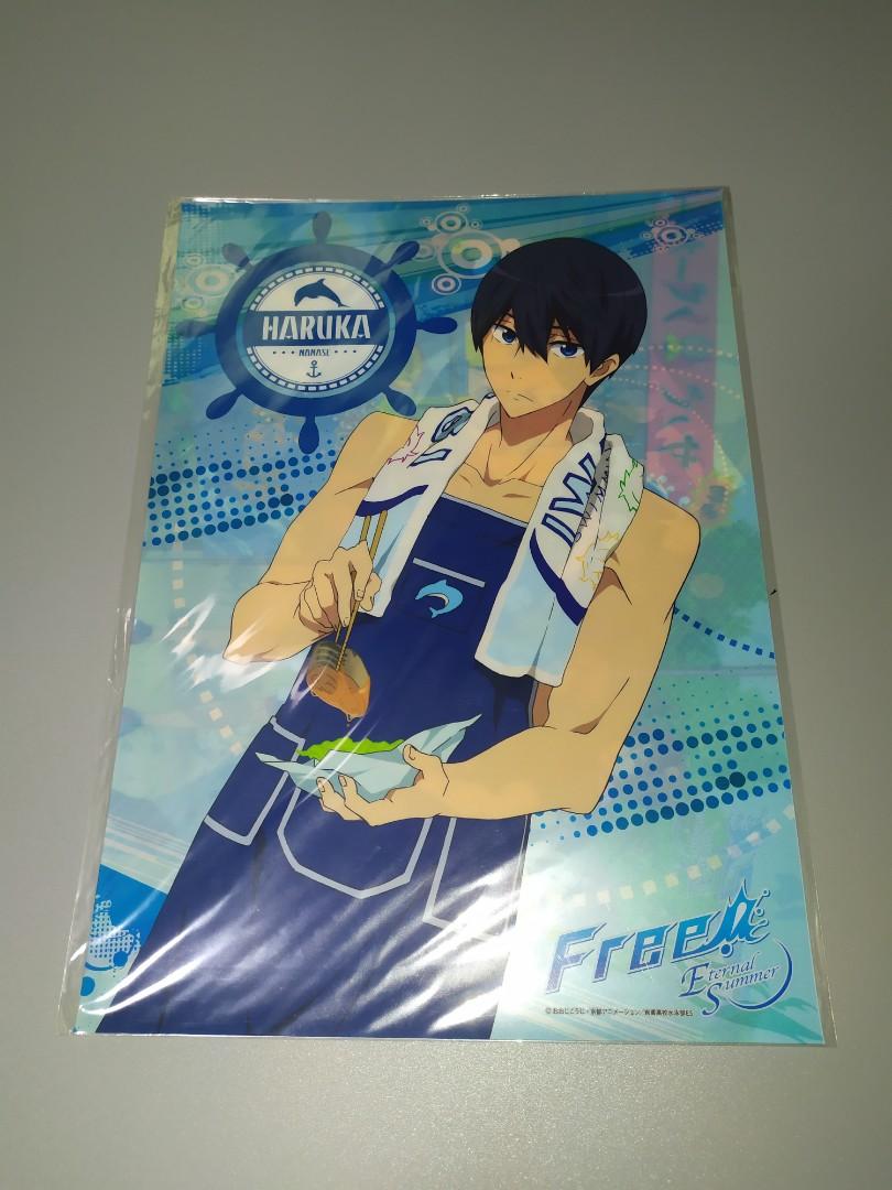 Free! TV Series Anime Clear File Folder Mini Poster Haruka Nanase ...