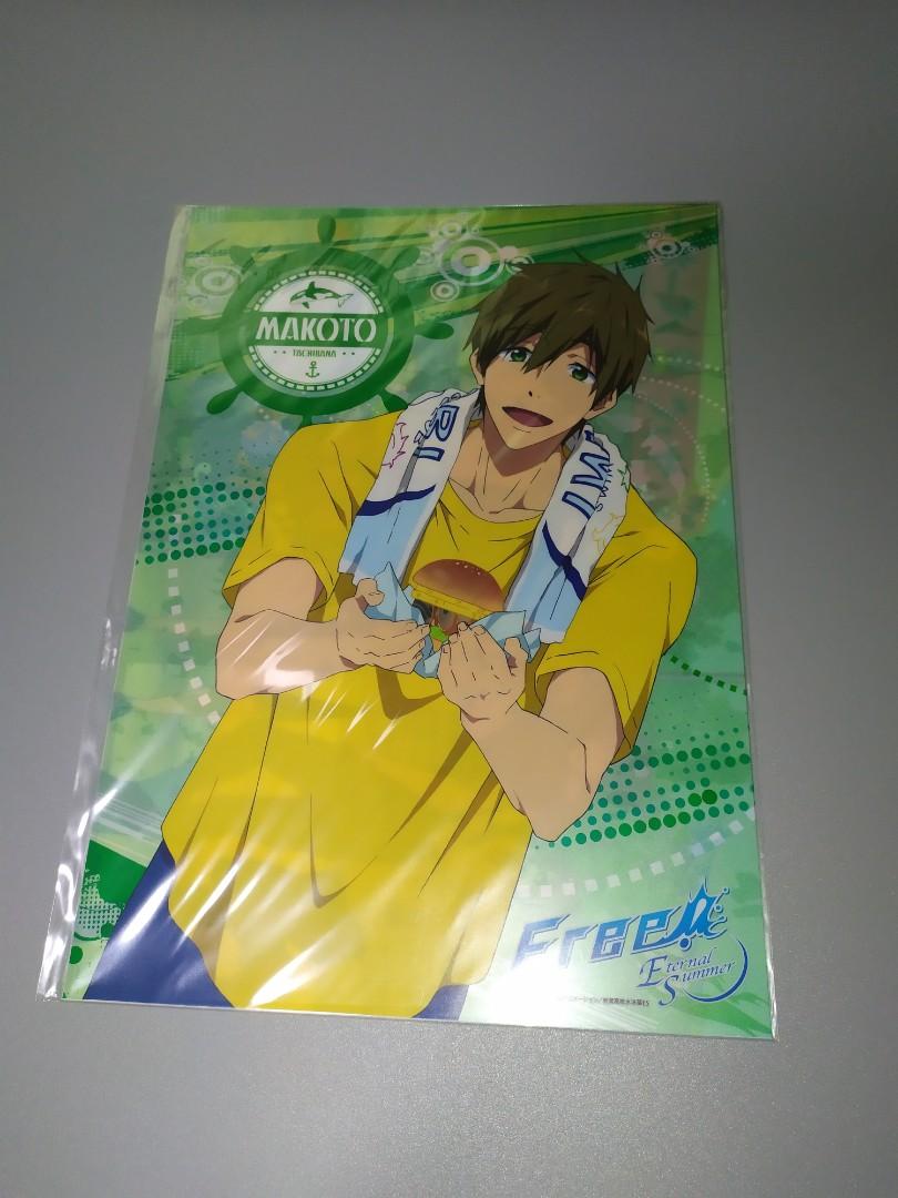 Free! TV Series Anime Clear File Folder Mini Poster Haruka Nanase ...