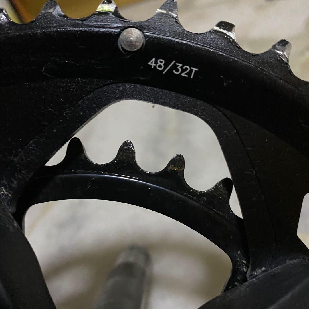 FSA Omega MegaExo crankset with BB, 48/32T, 172.5mm, Sports Equipment ...