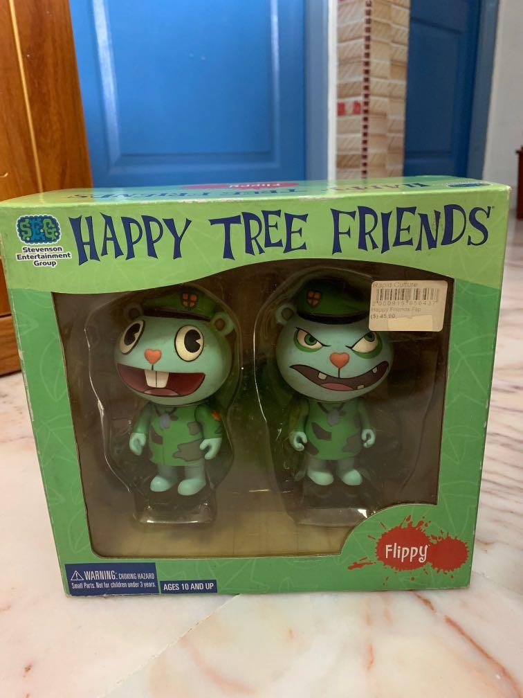Happy Tree Friends 6" Deluxe Figure Set: Flippy - multi, Hobbies & Toys ...