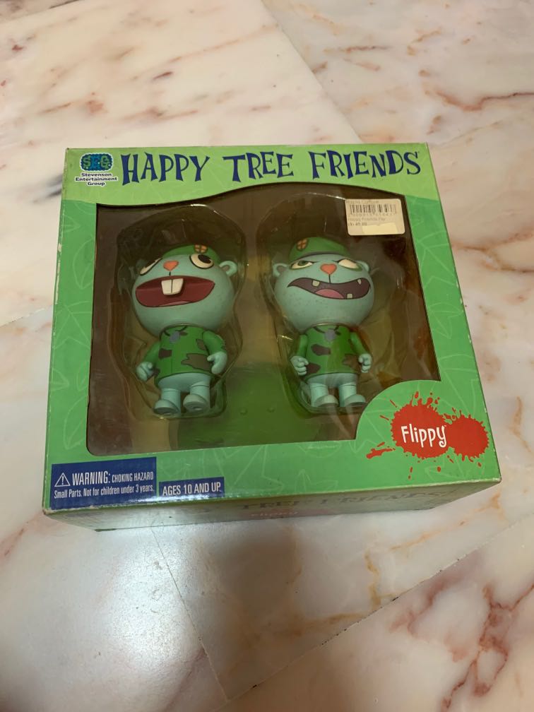Happy Tree Friends 6" Deluxe Figure Set: Flippy - multi, Hobbies & Toys ...