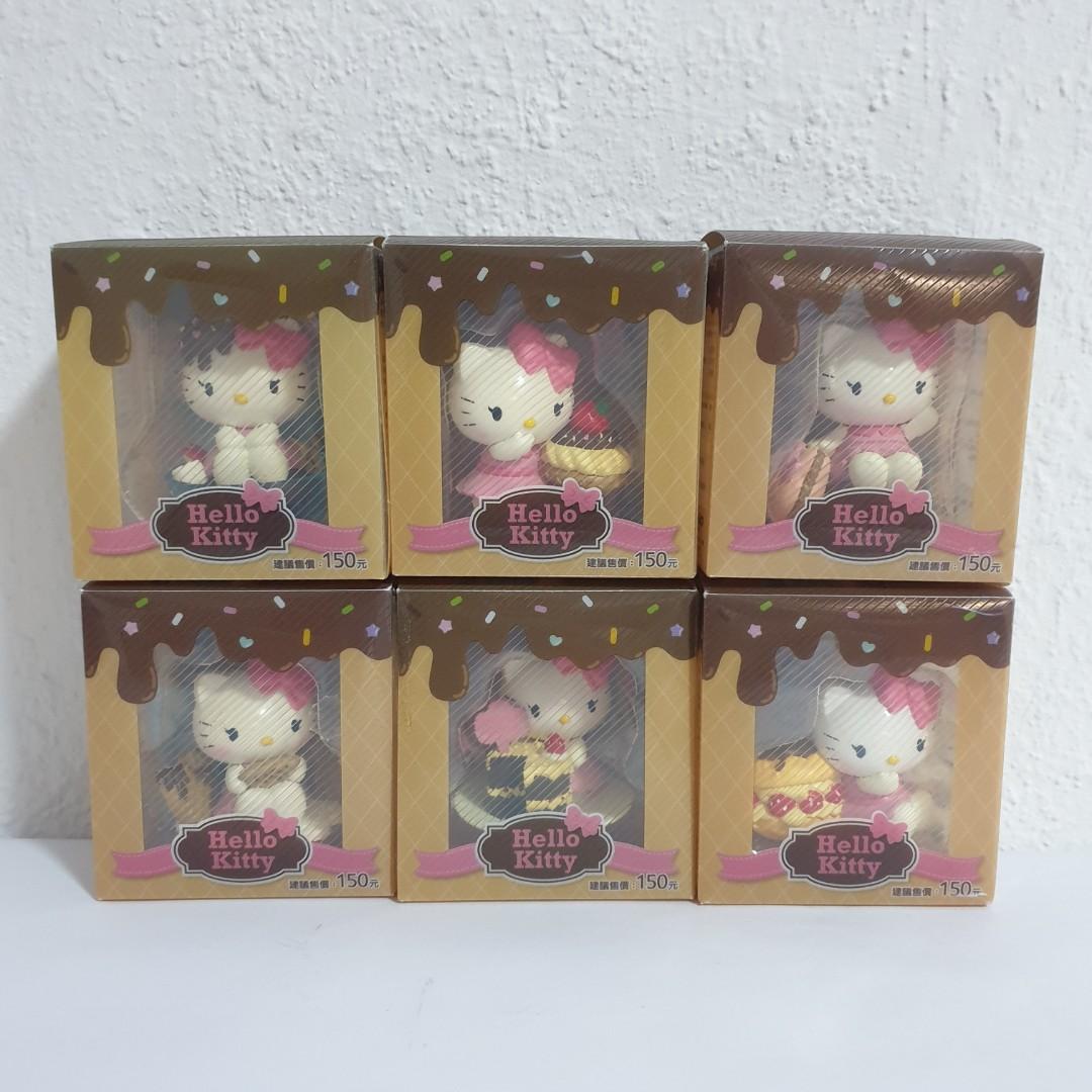 [Rare] Hello Kitty Chocolate Party Part 2 Figurine Set, Hobbies & Toys ...