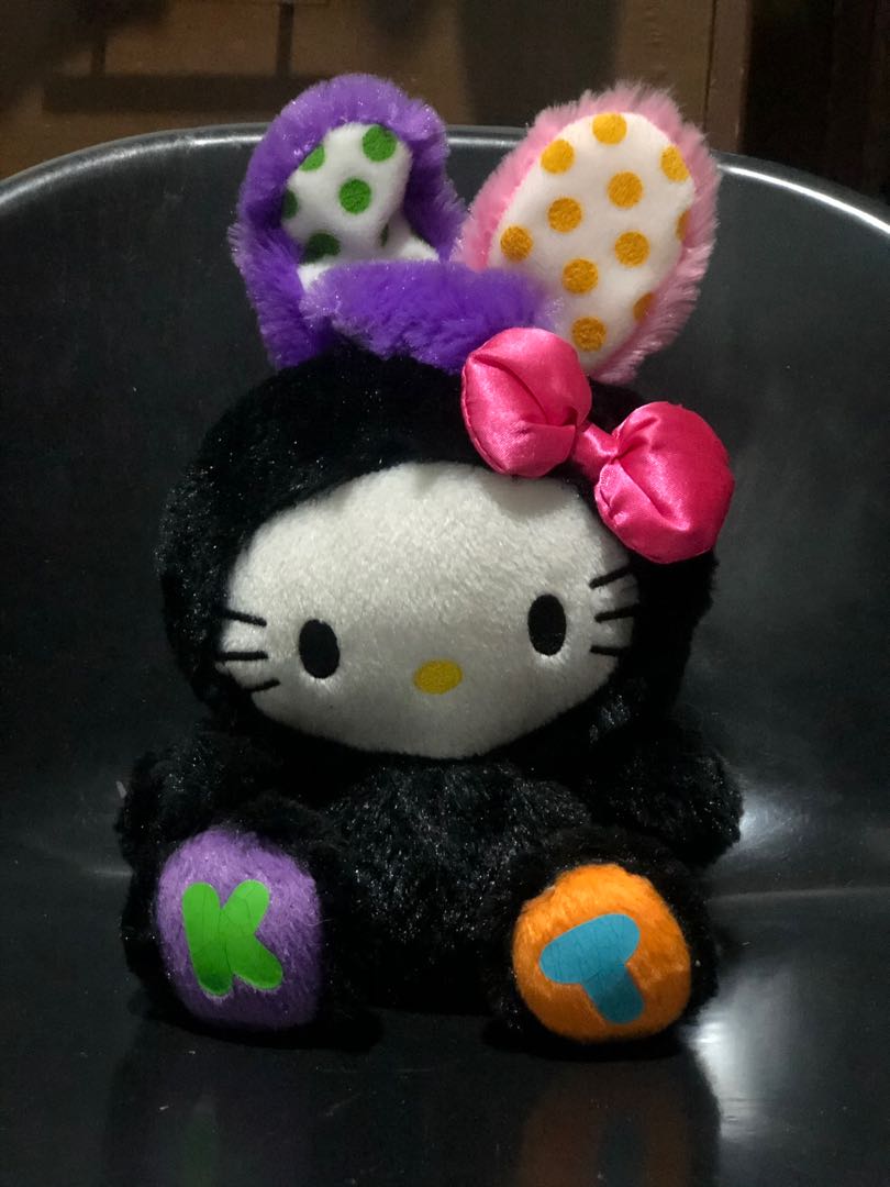 Hello kitty x colorful bunny, Hobbies & Toys, Toys & Games on Carousell