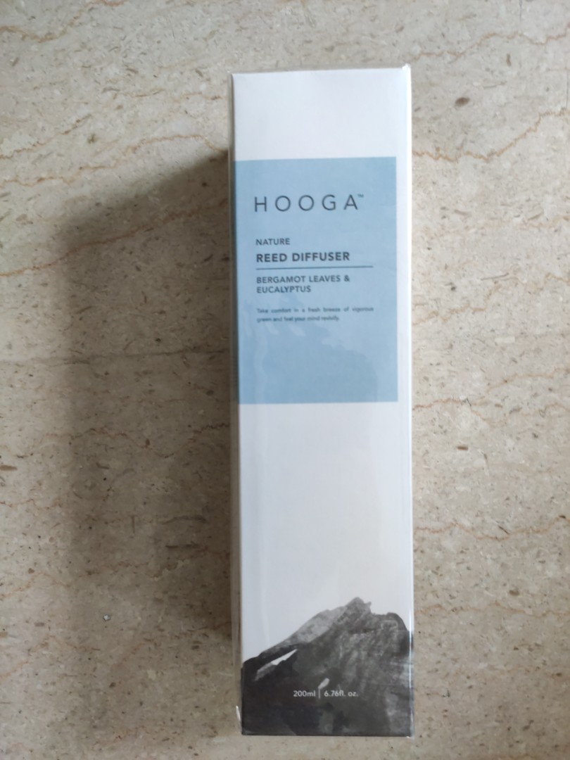 Hooga nature reed diffuser bergamot leaves & eucalyptus 200ml ...