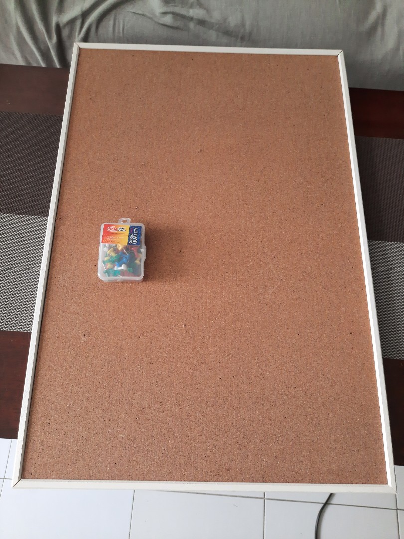 IKEA pin board, Furniture & Home Living, Home Improvement ...