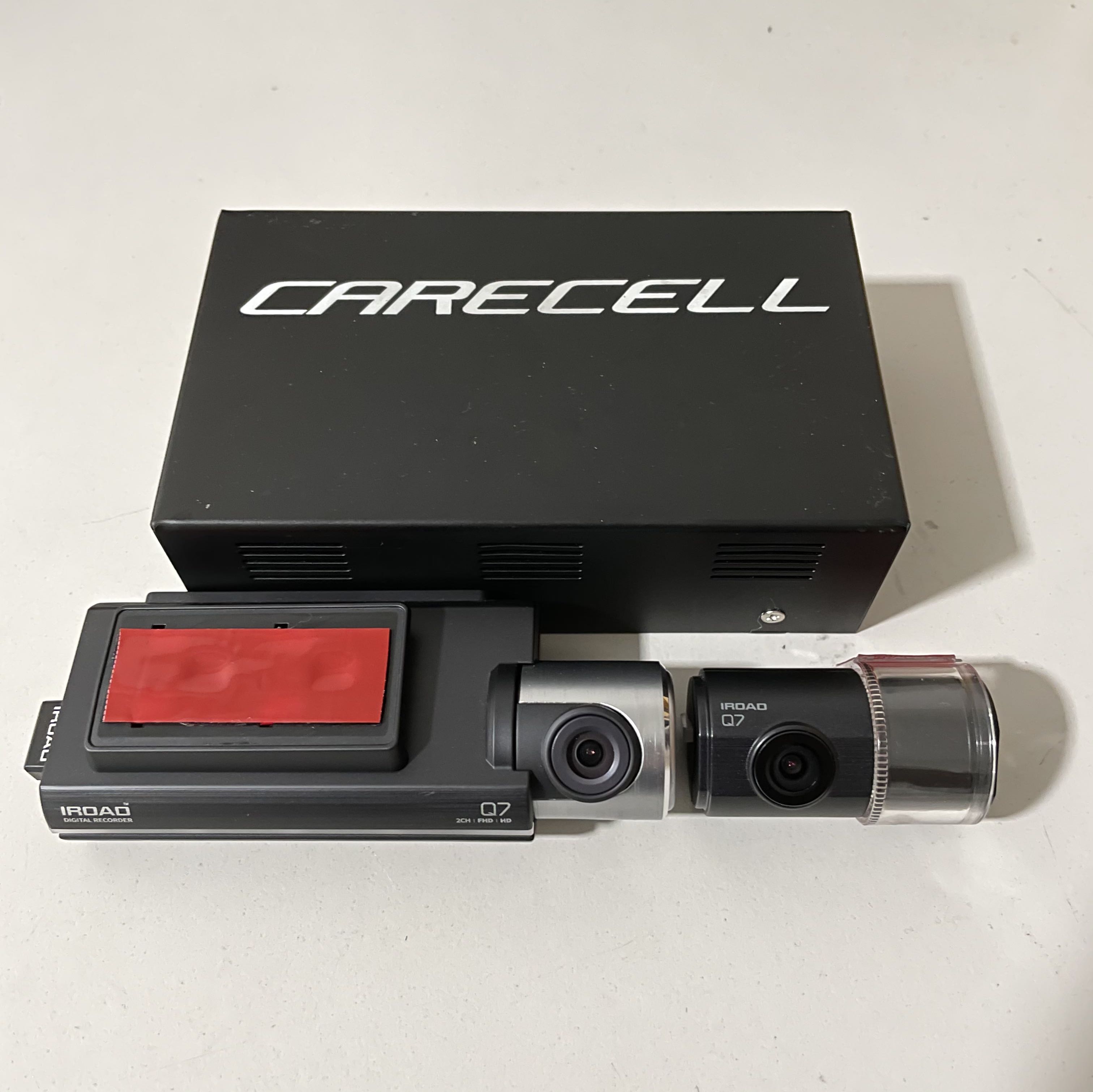 IROAD Q7 2ch full HD dashcam+powerpack, Car Accessories, Accessories on ...