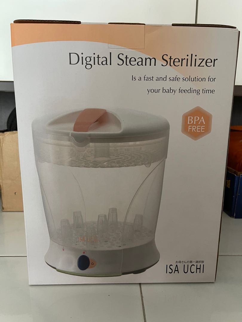 Isa Uchi - Digital Steam Sterilizer, Babies & Kids, Nursing & Feeding ...