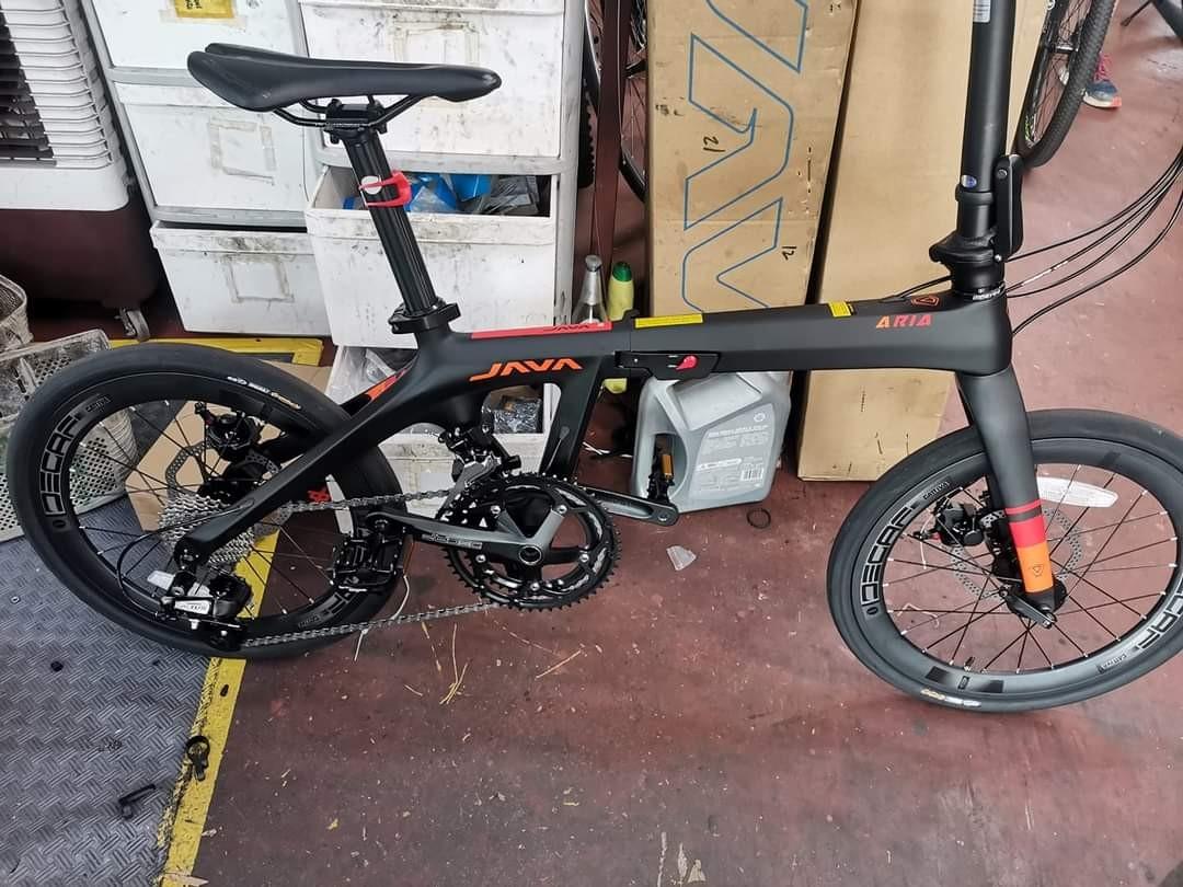 Java aria carbon, 運動產品, 單車及配件, 單車 - Carousell