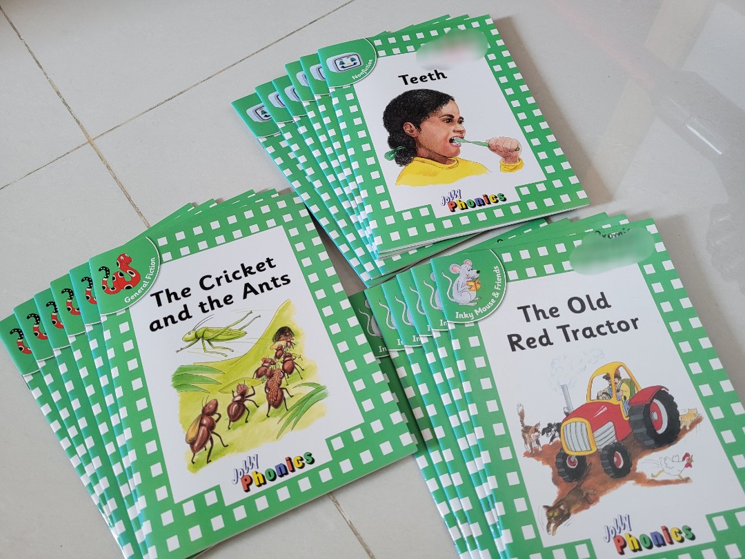 Jolly Phonics 18 books, Hobbies & Toys, Books & Magazines, Children's ...