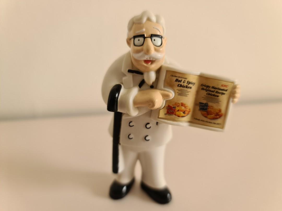 KFC 60th anniversary - Legend of Colonel Sanders' discovery figurine ...