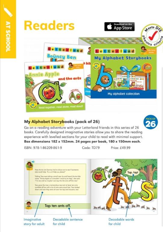 Letterland My Alphabet Storybooks, Hobbies & Toys, Books & Magazines ...