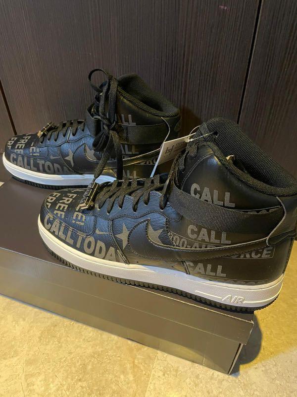 Limited Edition Nike Air Force 1 Call-1800, Men's Fashion, Footwear ...