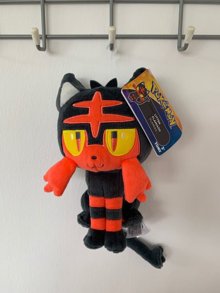 Litten Alolan Starter Pokemon, Hobbies & Toys, Toys & Games on Carousell