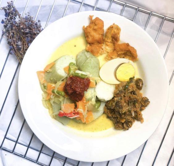 Tauhu Bergedil Power,Gado Gado,Lontong kuah,Lontong Kering&Mee rebus ...